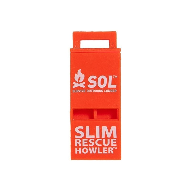 Sifflet de survie Slim Rescue Howler de SOL