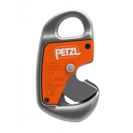Mousqueton de relais pour salle d'escalade Easytop Petzl