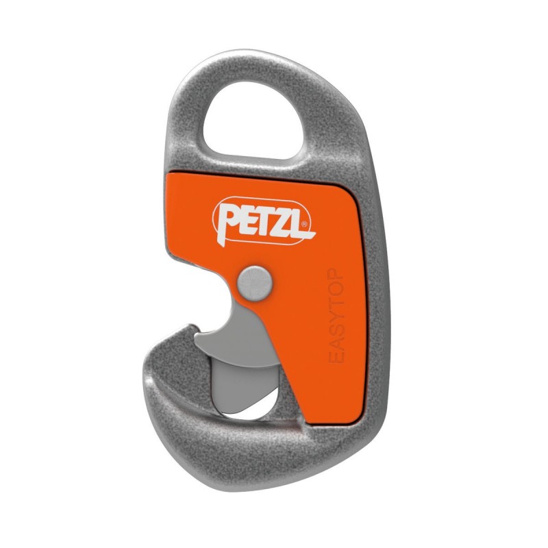 Mousqueton de relais pour salle d'escalade Easytop Petzl