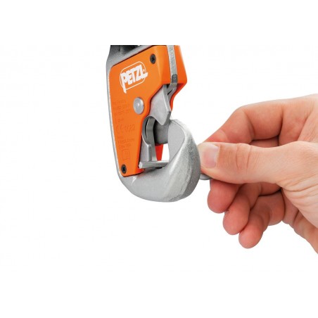 Mousqueton de relais pour salle d'escalade Easytop Petzl