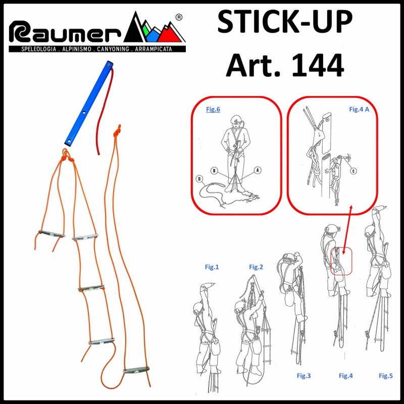 Système complet de remontée Stick Up Raumer Climbing