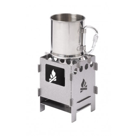 Réchaud multi combustible Bushbox Bushcraft