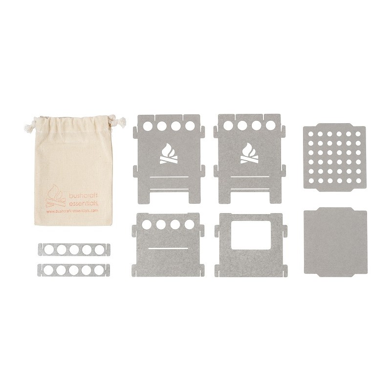 Réchaud multi combustible Bushbox Bushcraft