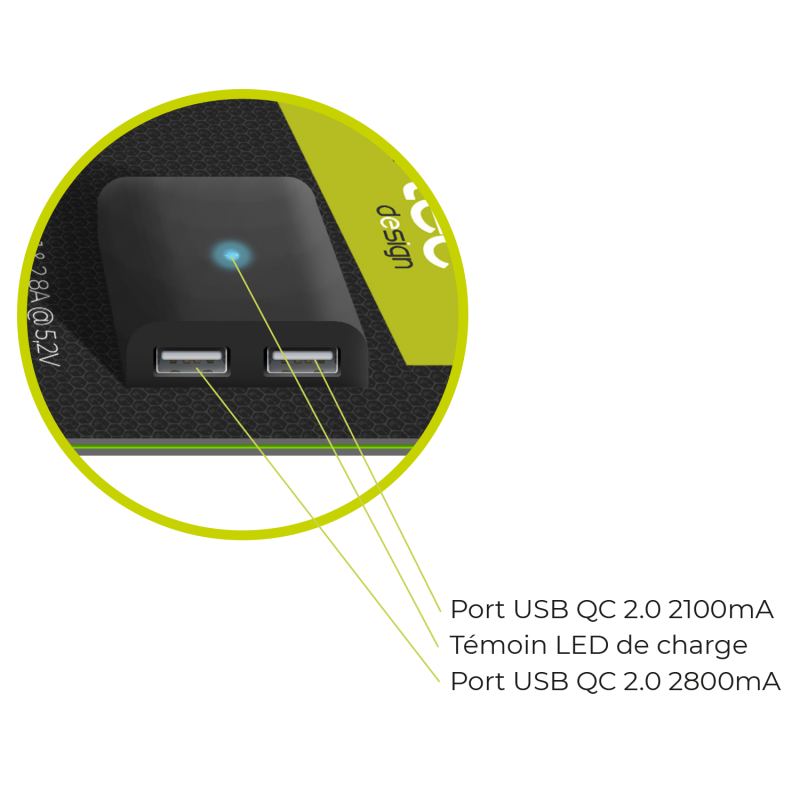 Chargeur solaire portable PT Flap 16 Sunpower Powertec